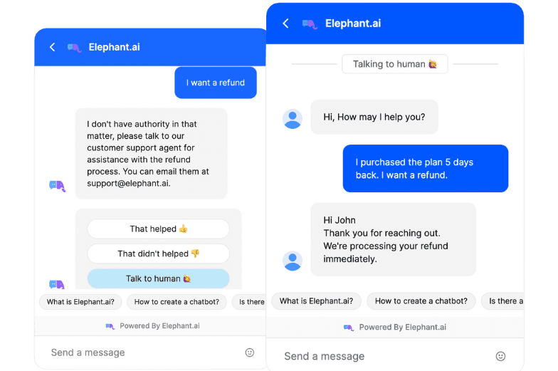 Elephant.ai | The #1 AI Sales Assistant For Websites