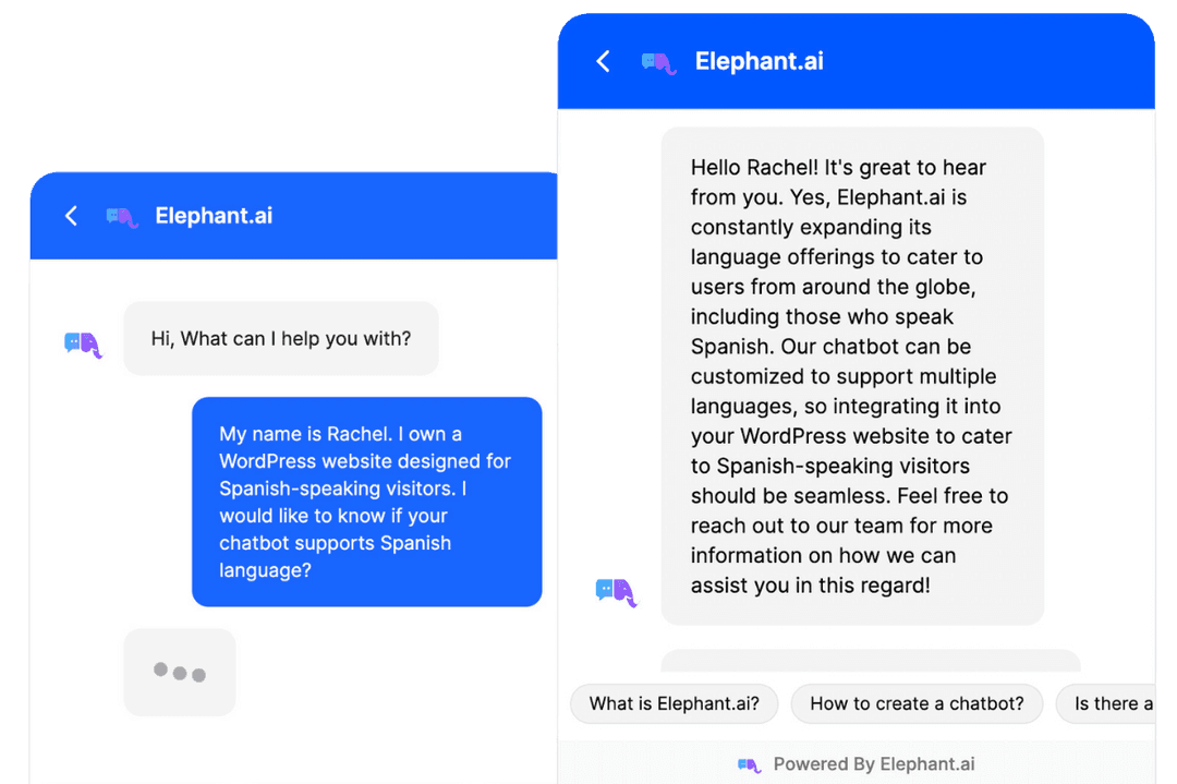 Elephant.ai | The #1 AI Sales Assistant For Websites